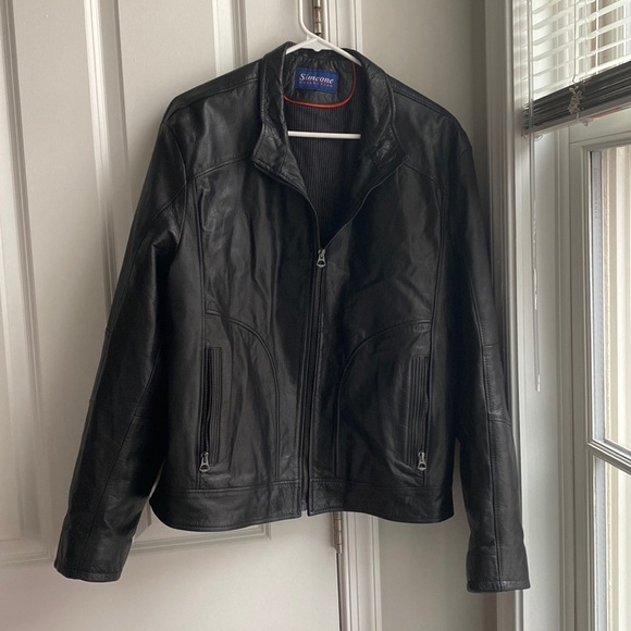 Vera Pelle | Jackets & Coats | Vera Pelle Black Leather Jacket | Poshmark